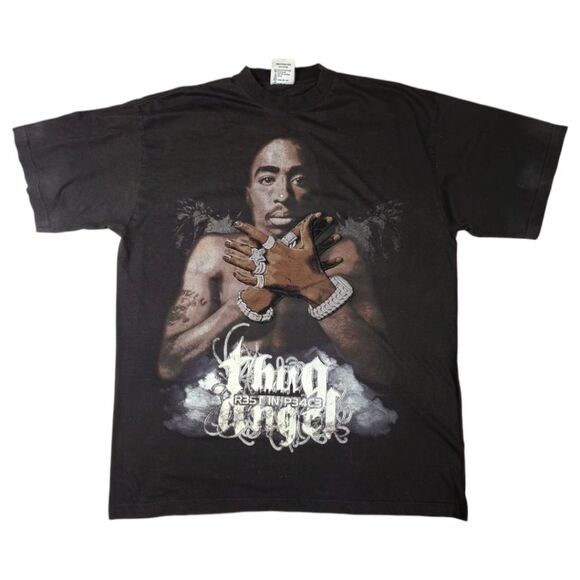 Shirts | Vintage Tupac Thug Angle 3d Shirt | Poshmark